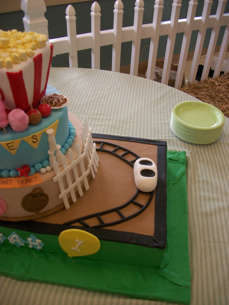 Jonah's "county Fair" Themed Birthday Cake - CakeCentral.com