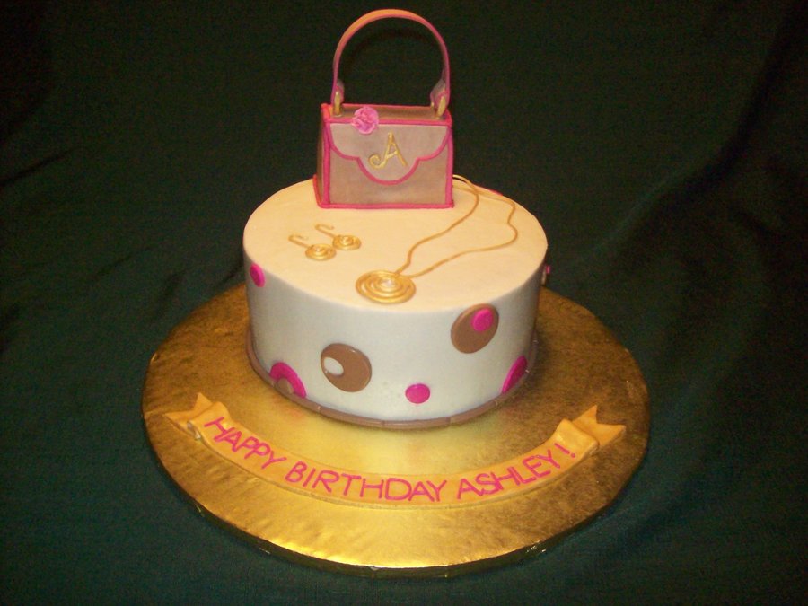 Purse Birthday Cake - CakeCentral.com