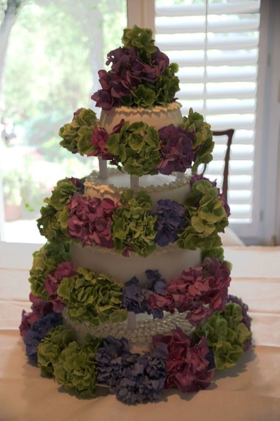 Hydrangea Cake - CakeCentral.com