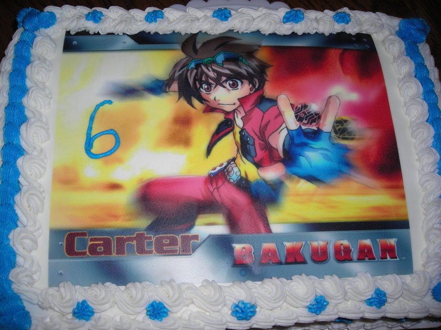 Bakugan Cake - CakeCentral.com