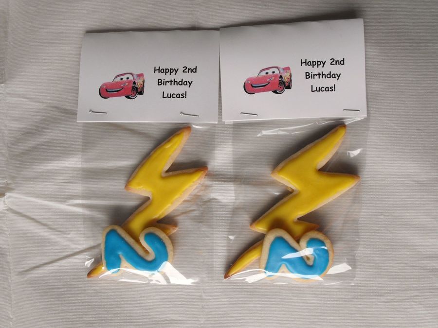 Lightning Mcqueen Cookies - CakeCentral.com