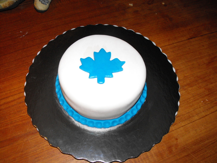 Toronto Maple Leaf Birthday Cake - CakeCentral.com