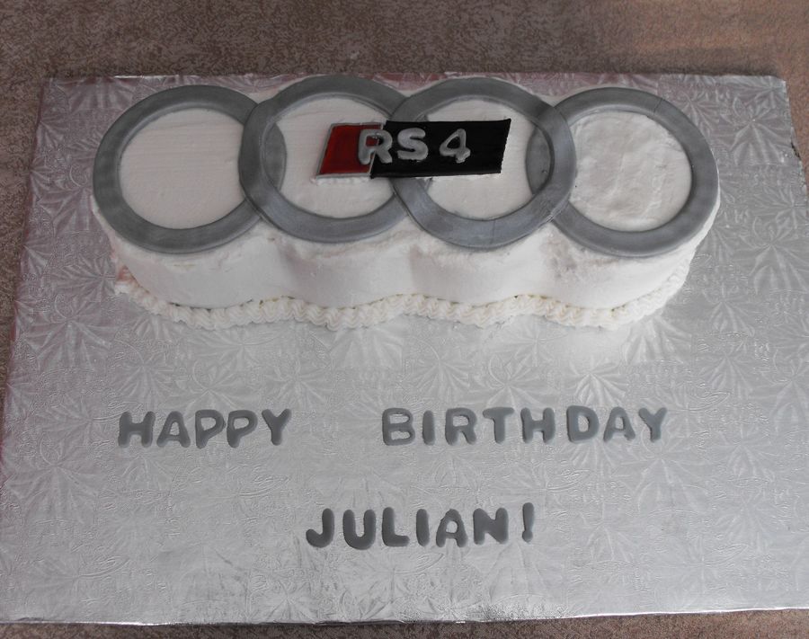 Audi Car Cake - CakeCentral.com