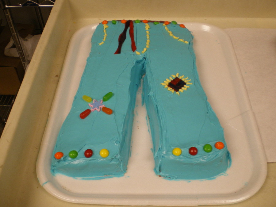 Blue Jean Cake - CakeCentral.com