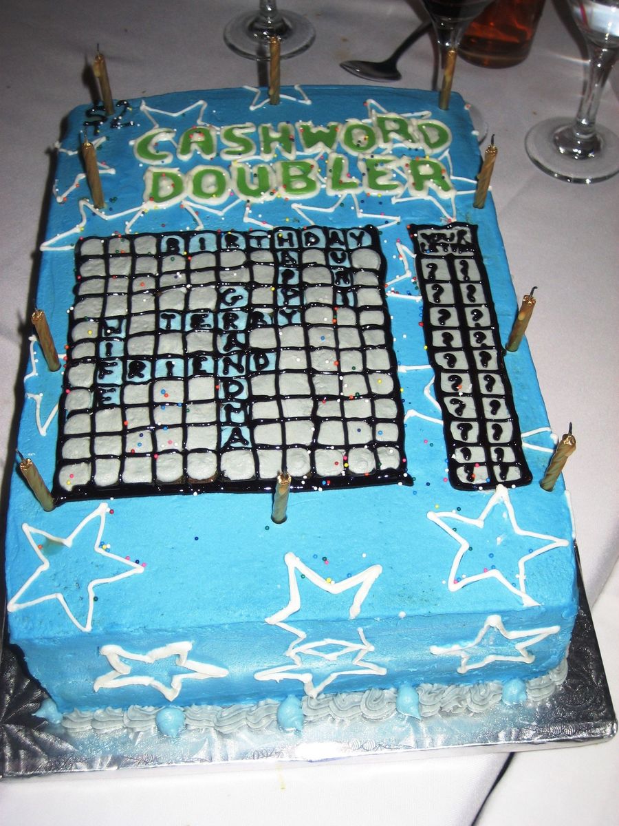 Lottery Birthday Cake - CakeCentral.com