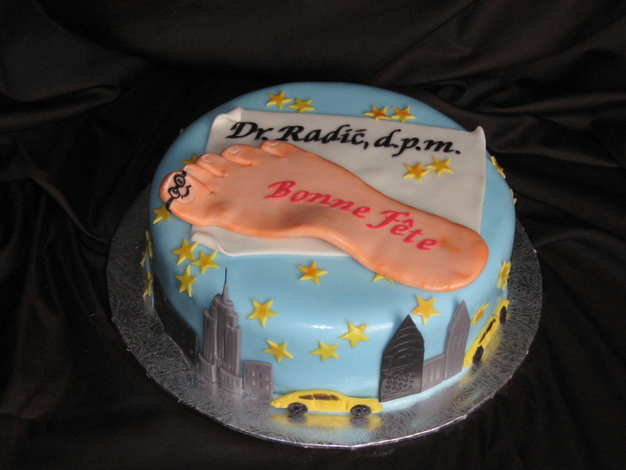 Dr. Foot - CakeCentral.com