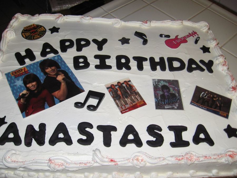 Disney Camp Rock - CakeCentral.com