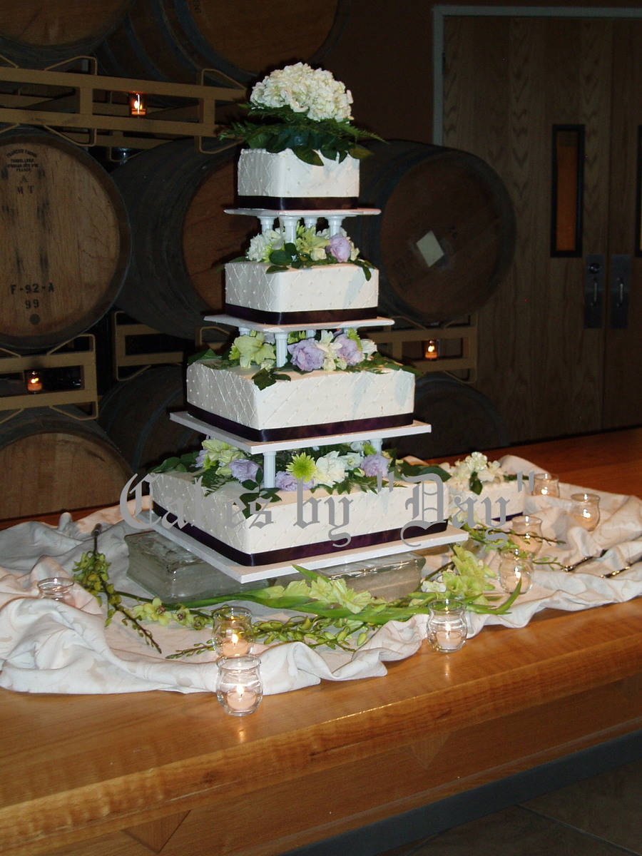 4 Tier Square - CakeCentral.com