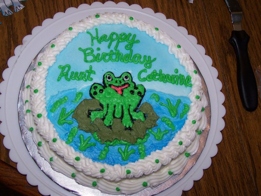 Frog Birthday - CakeCentral.com