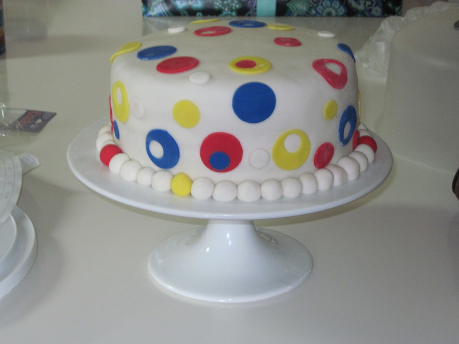 Primary Colors Birthday - CakeCentral.com