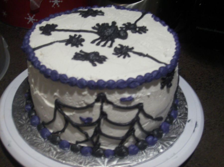 Spiders And Their Webs - CakeCentral.com