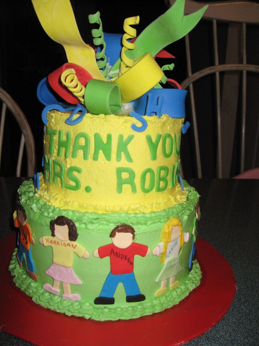 Preschool Cake - CakeCentral.com