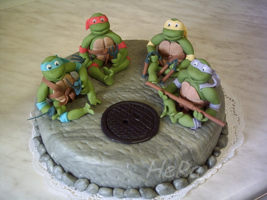 Ninja Turtles - CakeCentral.com