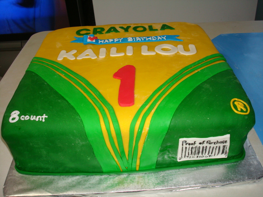 Crayola Crayon - CakeCentral.com