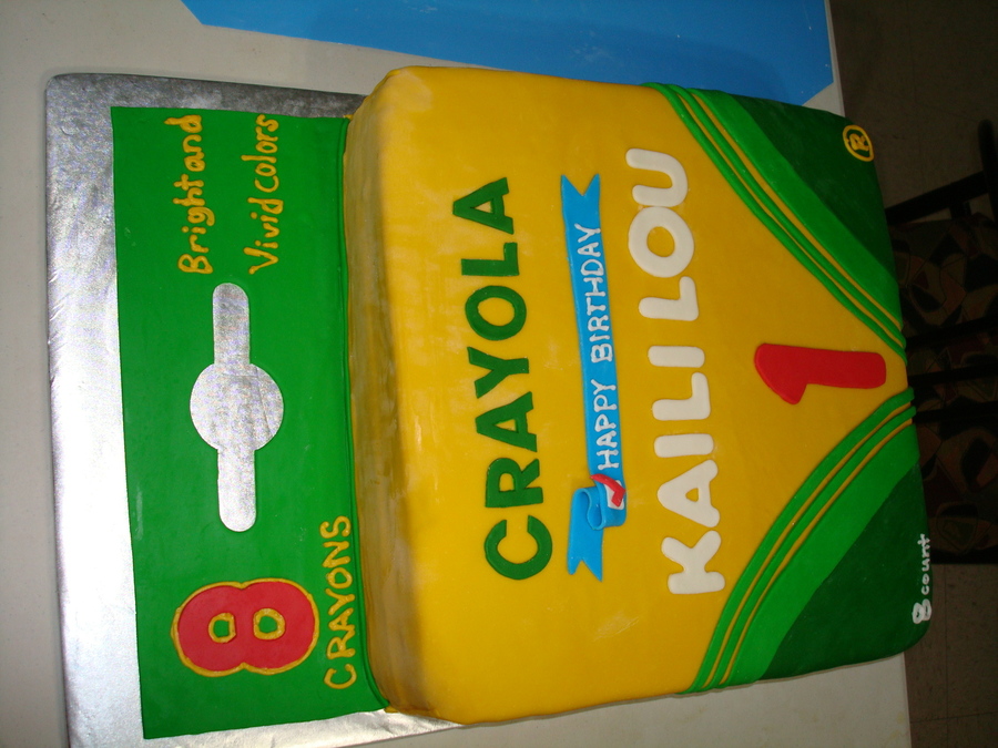 Crayola Crayon - CakeCentral.com