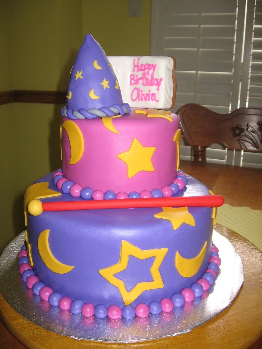 Wizards Of Waverly Place Themed Cake - CakeCentral.com