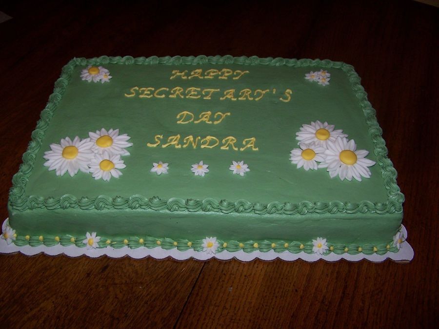 Secretary's Day Cake - CakeCentral.com