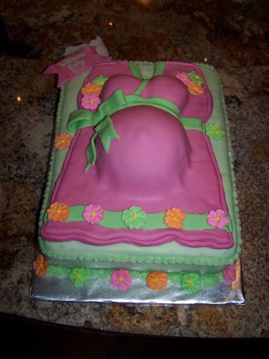 Belly Cake - CakeCentral.com