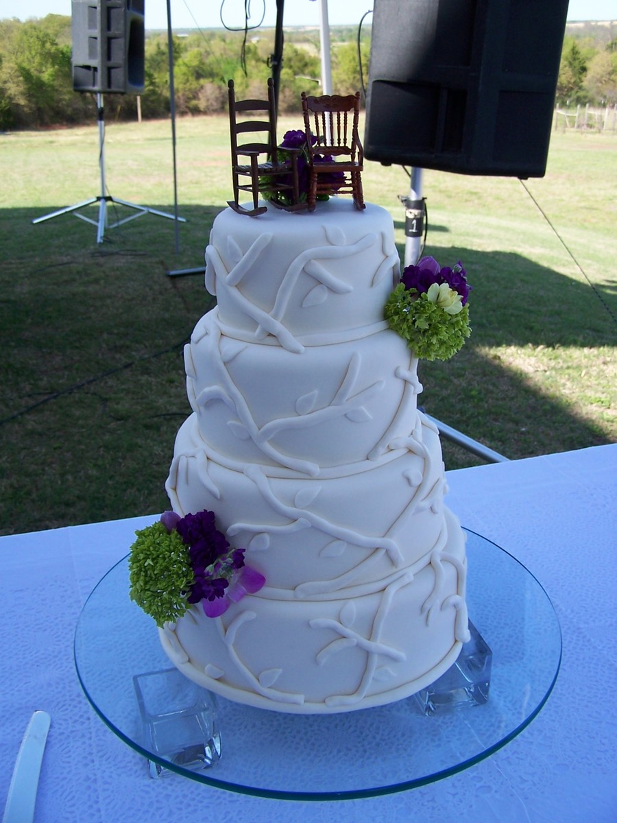 Vine Wedding Cake - CakeCentral.com