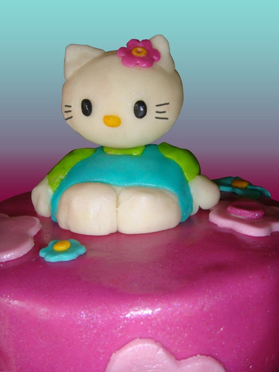Hello Kitty Strikes Again. - CakeCentral.com