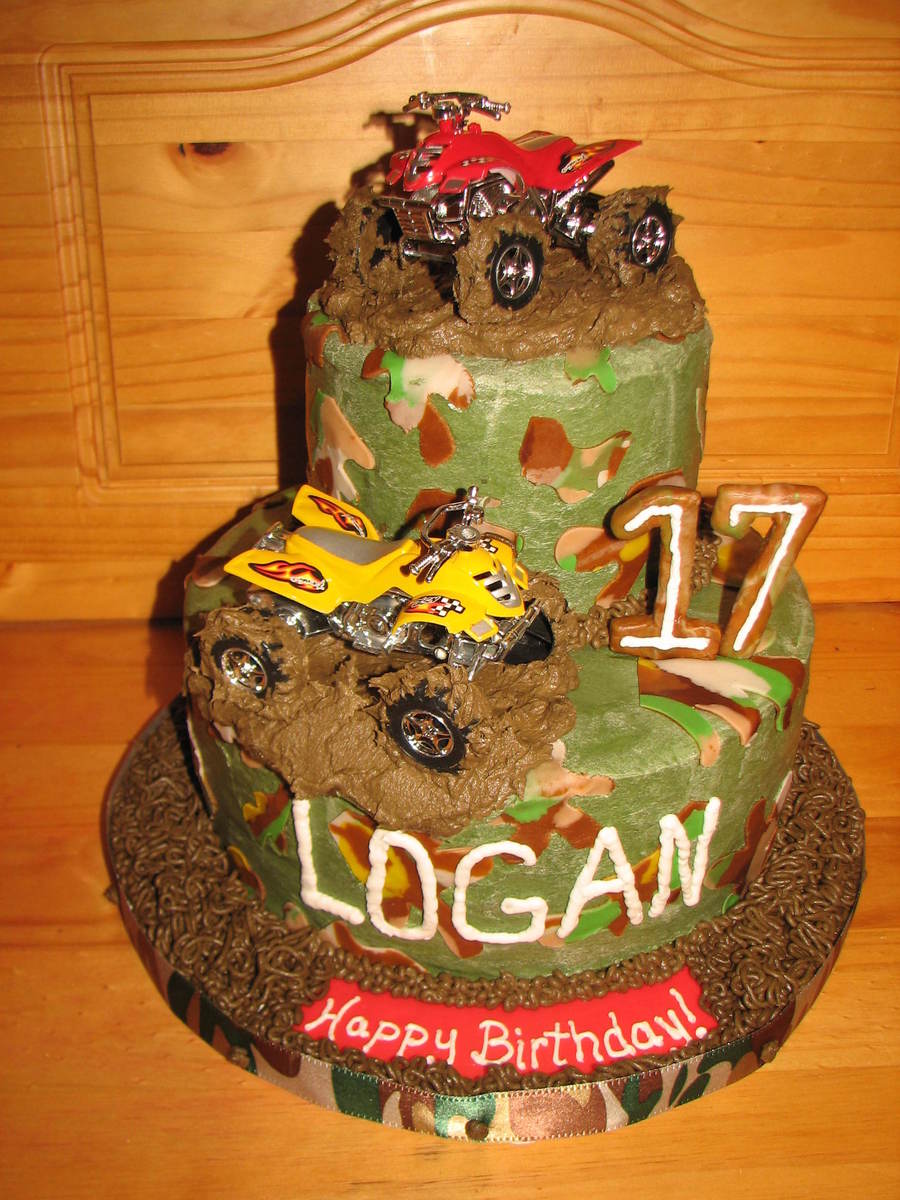 Camo/atv/mud - CakeCentral.com
