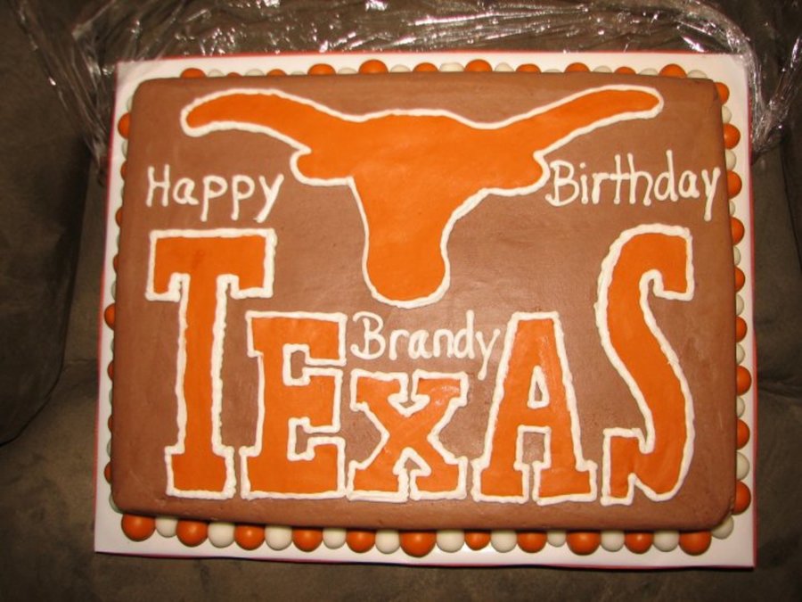 Texas Longhorns Birthday - CakeCentral.com