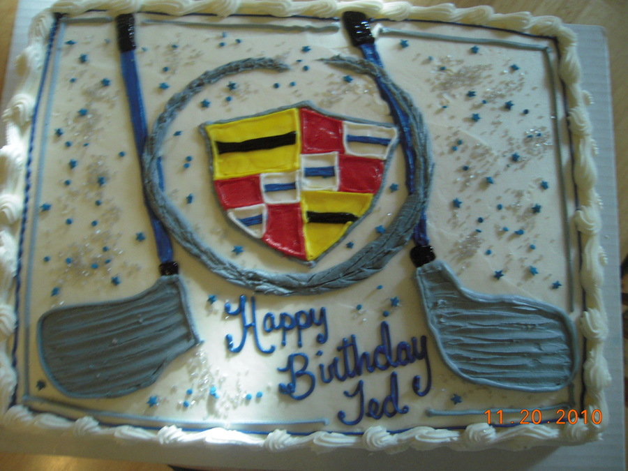 Golf And Cadillac Cake - CakeCentral.com