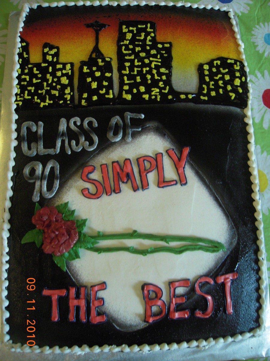 Class Reunion Cake - CakeCentral.com