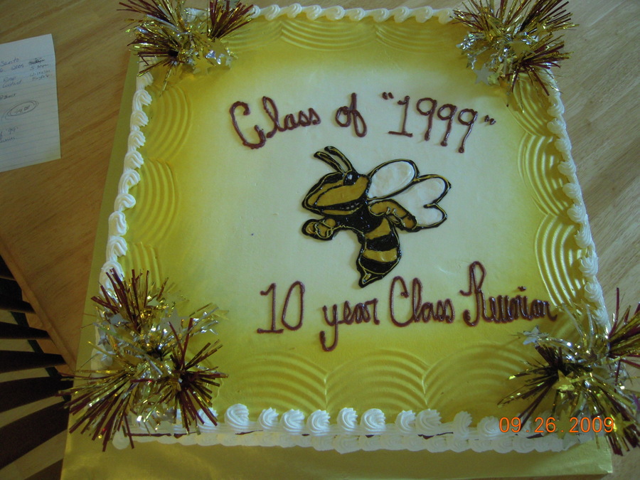 Class Reunion Cake - CakeCentral.com