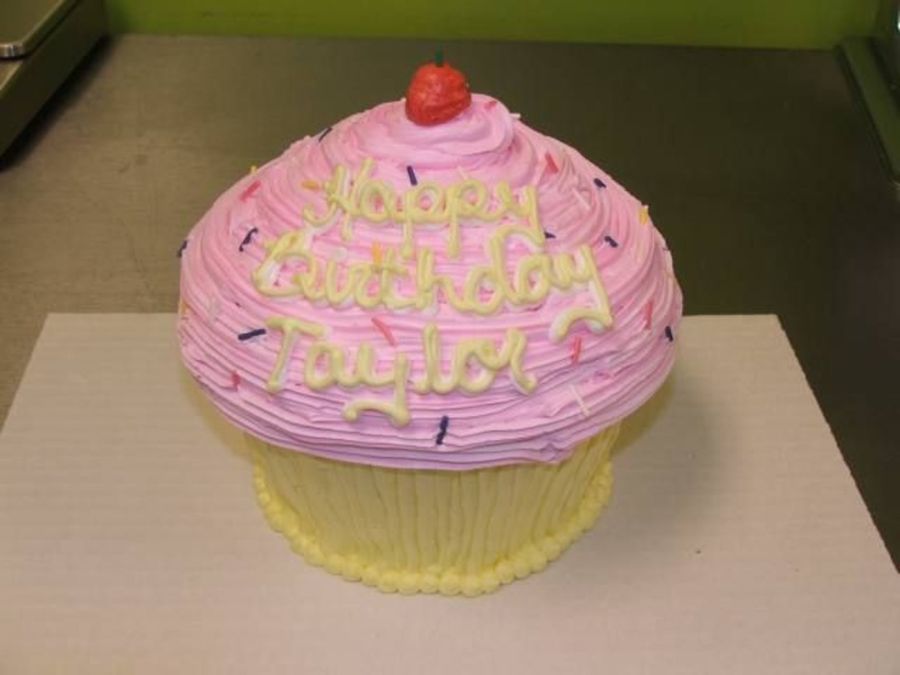 Jumbo Cupcake - CakeCentral.com