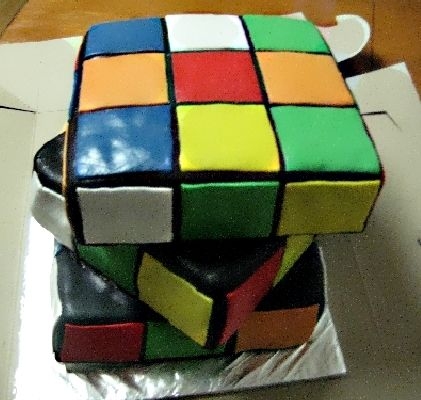 Rubik's Cube - CakeCentral.com