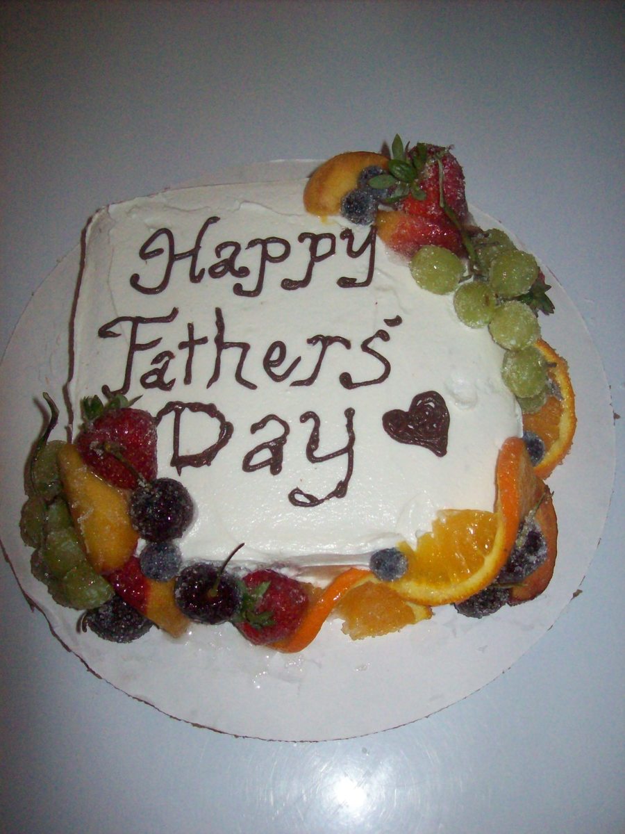 Sugared Fruit, Square, Father's Day - CakeCentral.com