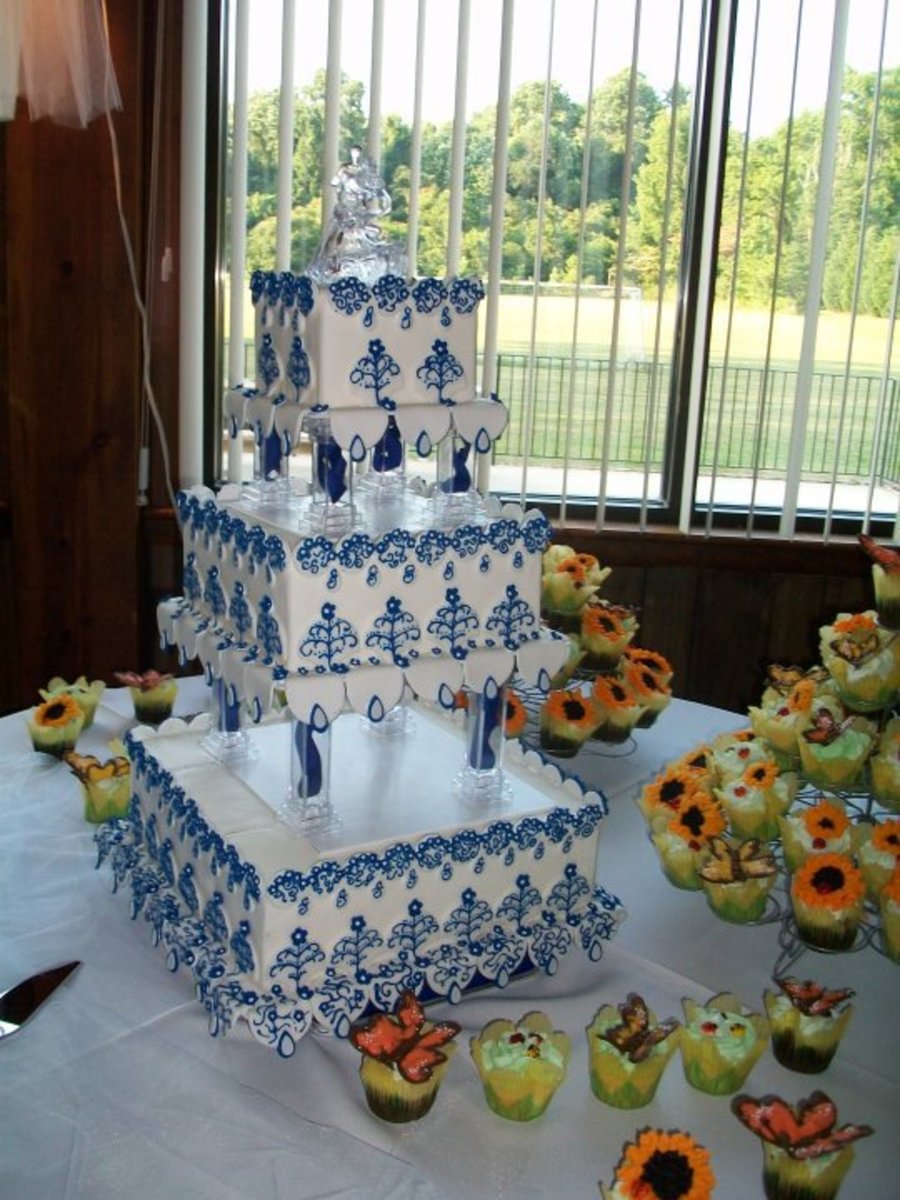 My Wedding Cake - CakeCentral.com