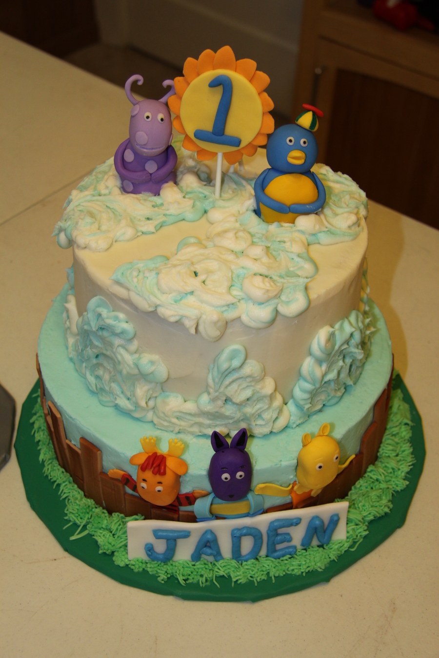 Backyardigans Birthday Cake - CakeCentral.com
