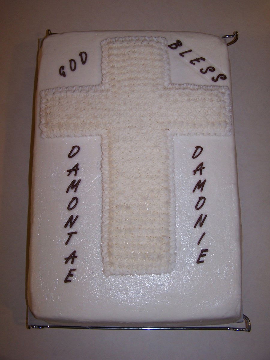 Dedication Cake - CakeCentral.com
