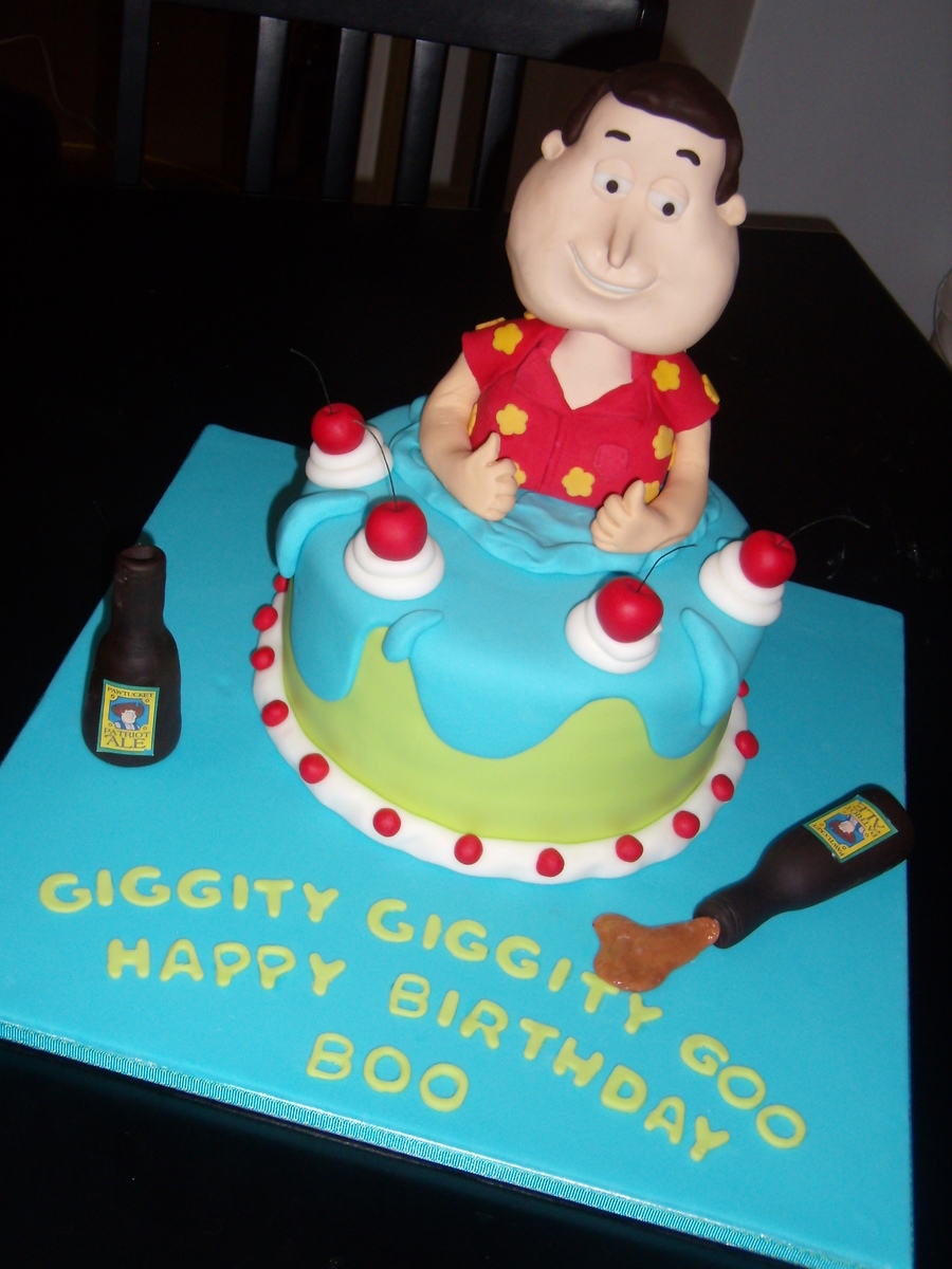 Quagmire Cake - CakeCentral.com
