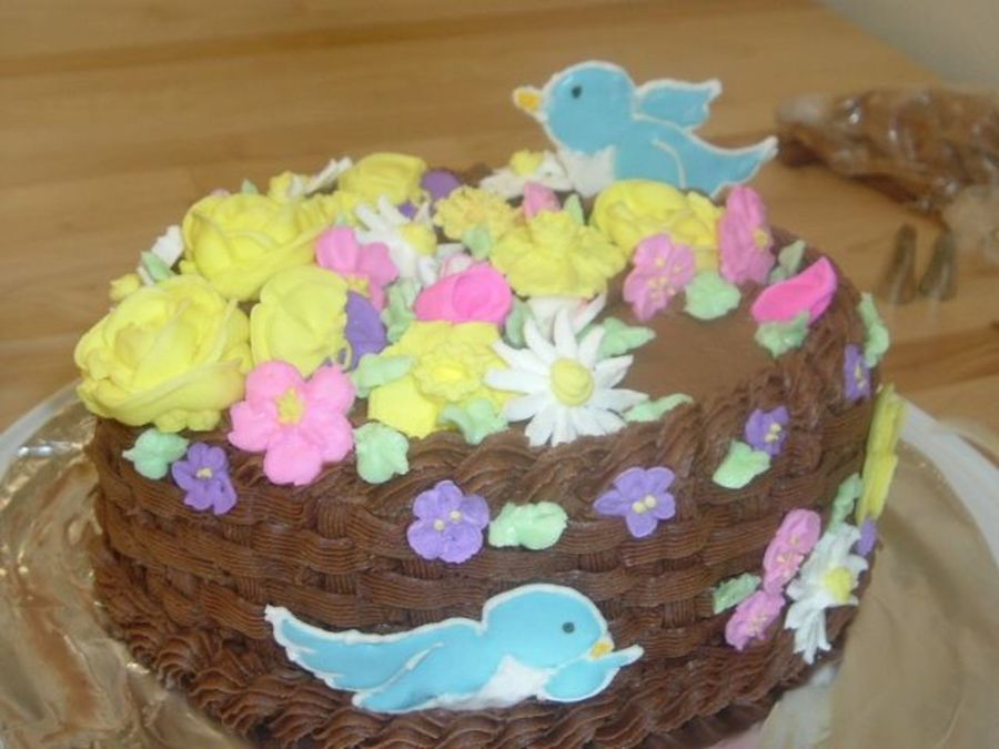 Wilton Course 2 Final Cake - CakeCentral.com