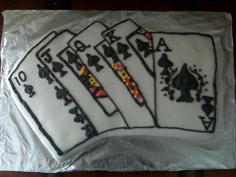 Royal Flush - CakeCentral.com