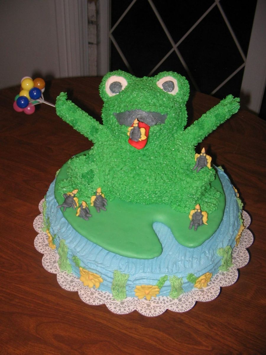 Frog Cake - CakeCentral.com