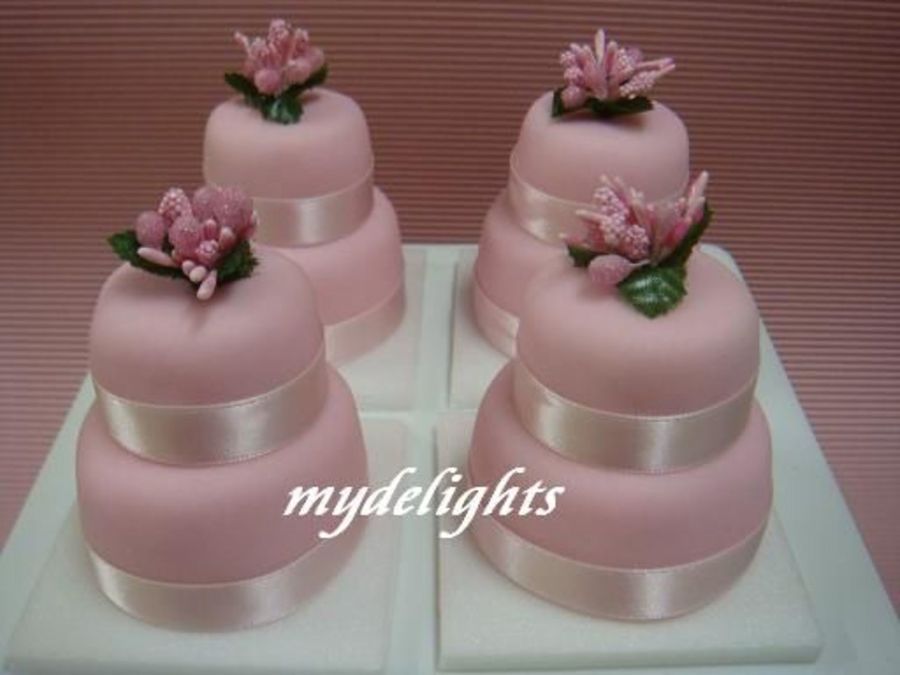 Mini Tier Cake - CakeCentral.com