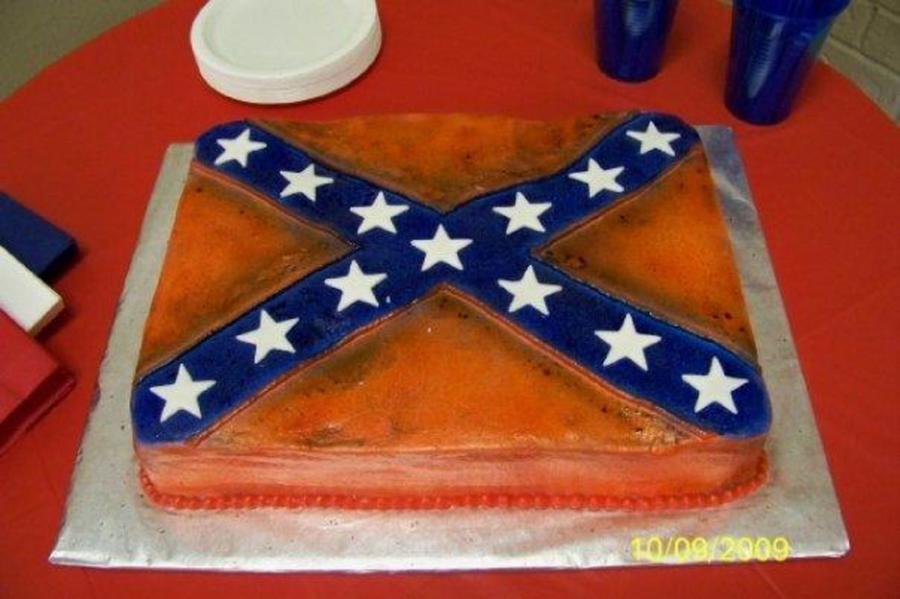 Rebel Flag - CakeCentral.com