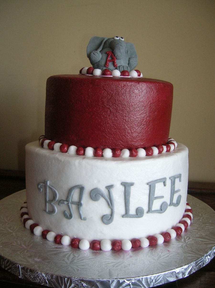 Alabama Birthday Cake - CakeCentral.com