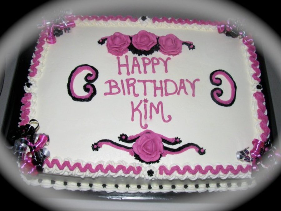 Birthday Cake - CakeCentral.com