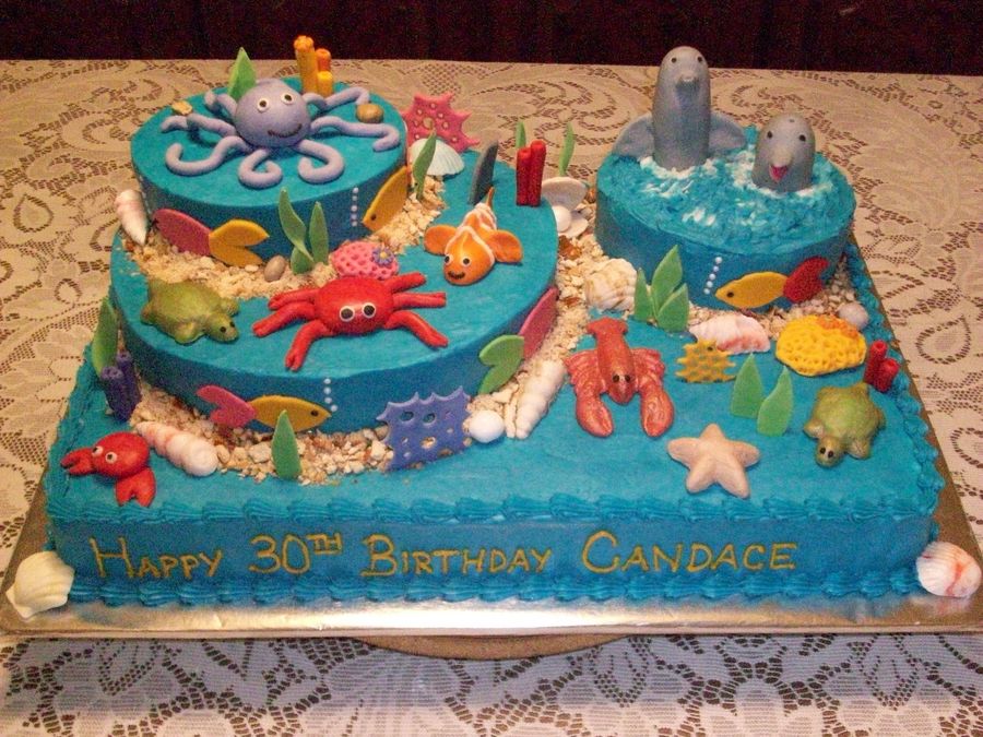 Ocean Birthday - CakeCentral.com