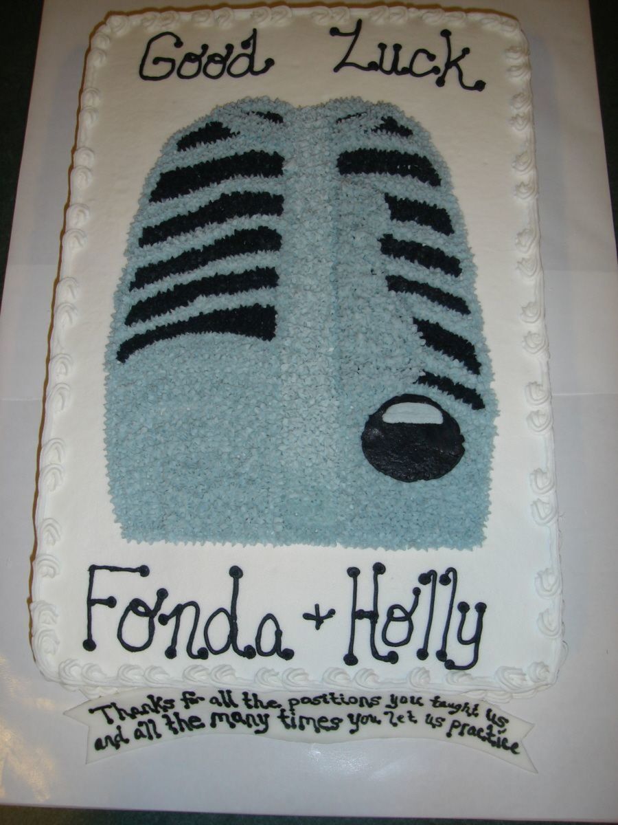 Chest X-Ray Cake - CakeCentral.com