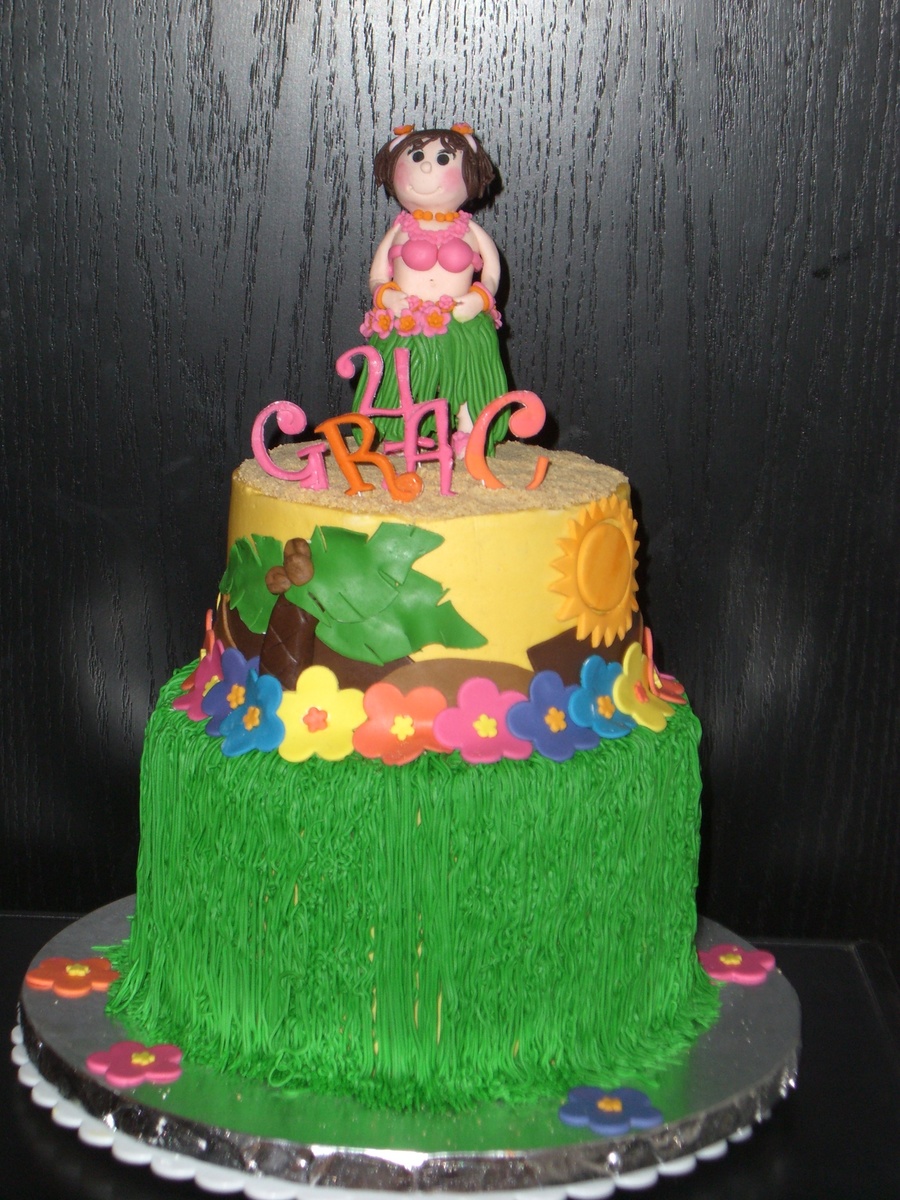 Hula Girl - CakeCentral.com