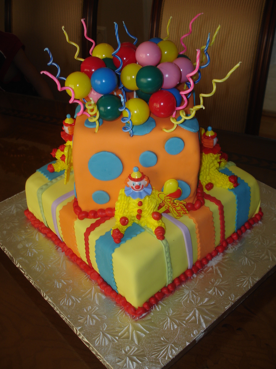 End Of Year Birthday Cake - CakeCentral.com