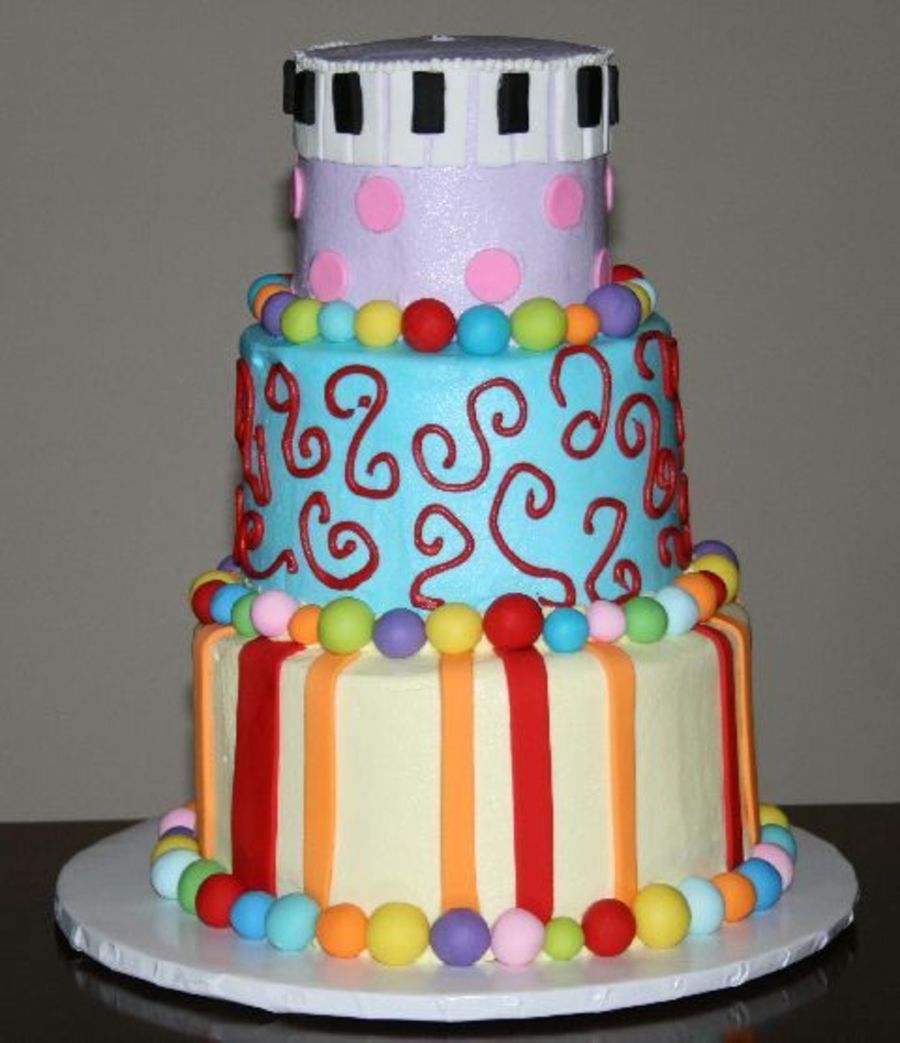 Doodlebops Themed Cake - CakeCentral.com