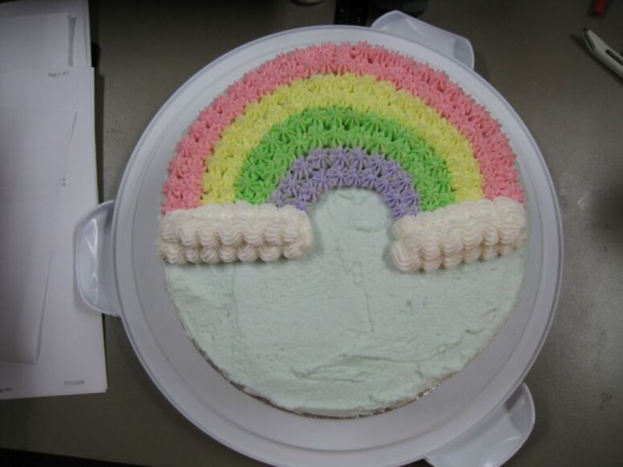 1St Cake From Wilton Class - CakeCentral.com