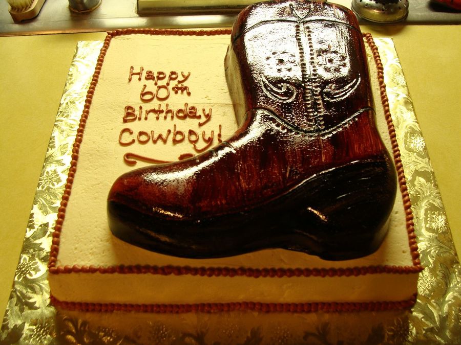 Cowboy Boot - CakeCentral.com